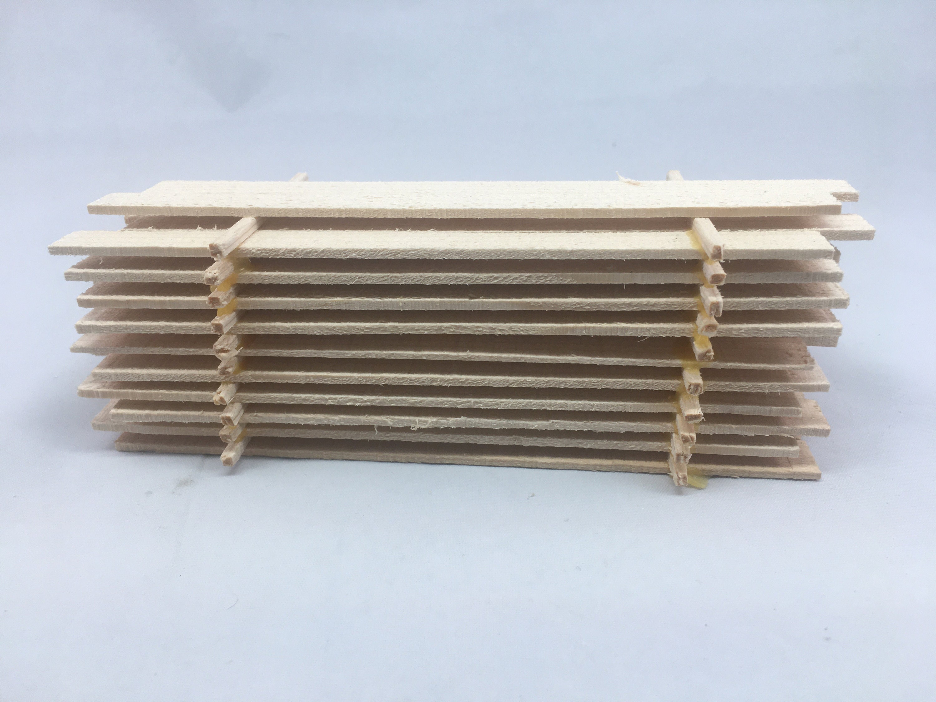 O Gauge Lumber Pile | Logging Scenery | Model Railroad | O Scale ...