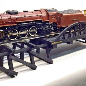 O Scale Bridge With Trestle | 30" Long Miniature Train & Railroad ...