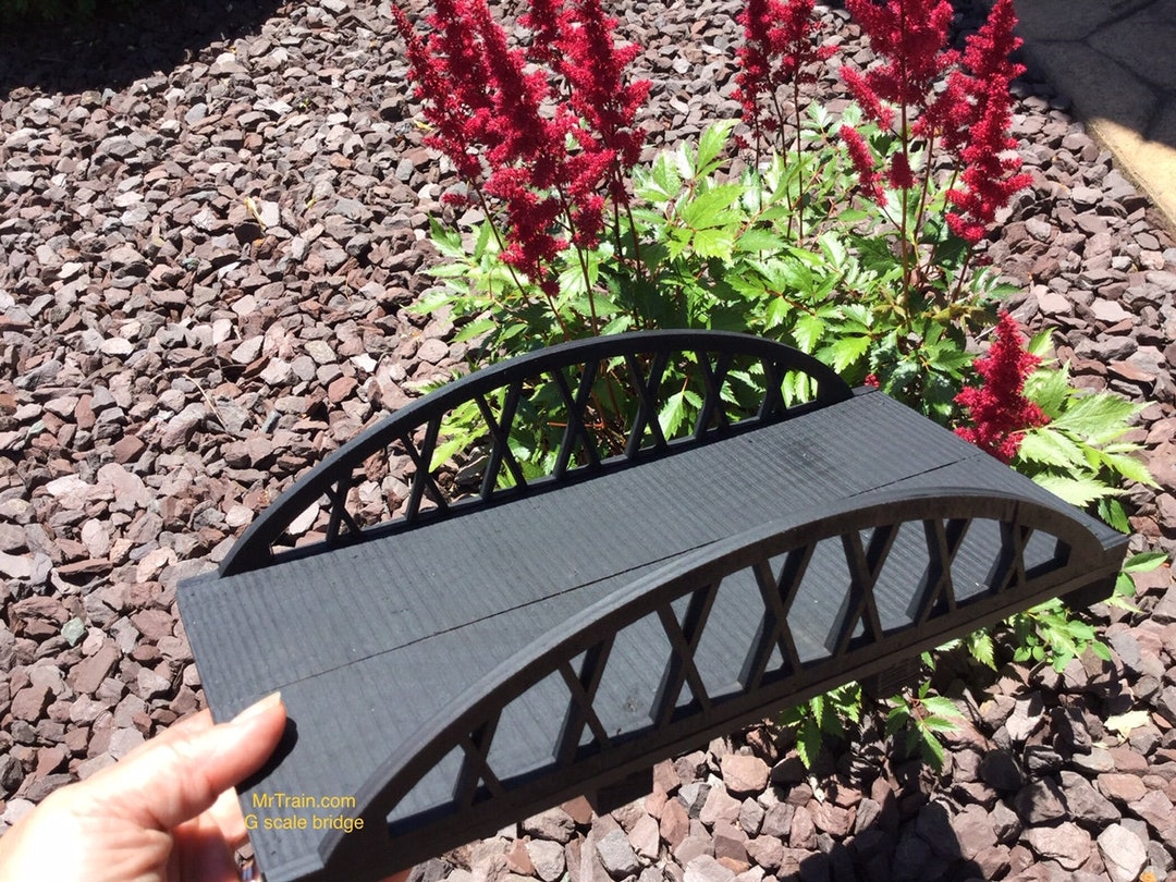 TRAIN BRIDGE for G Scale Trains & Railroad Scenery / 12 Inch Bowstring ...