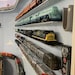 O Scale Model Train Display Shelves - 48 Inch - Set of 2 - Etsy