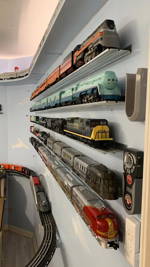O Scale Model Train Display Shelves - 48 Inch - Set of 2 - Etsy