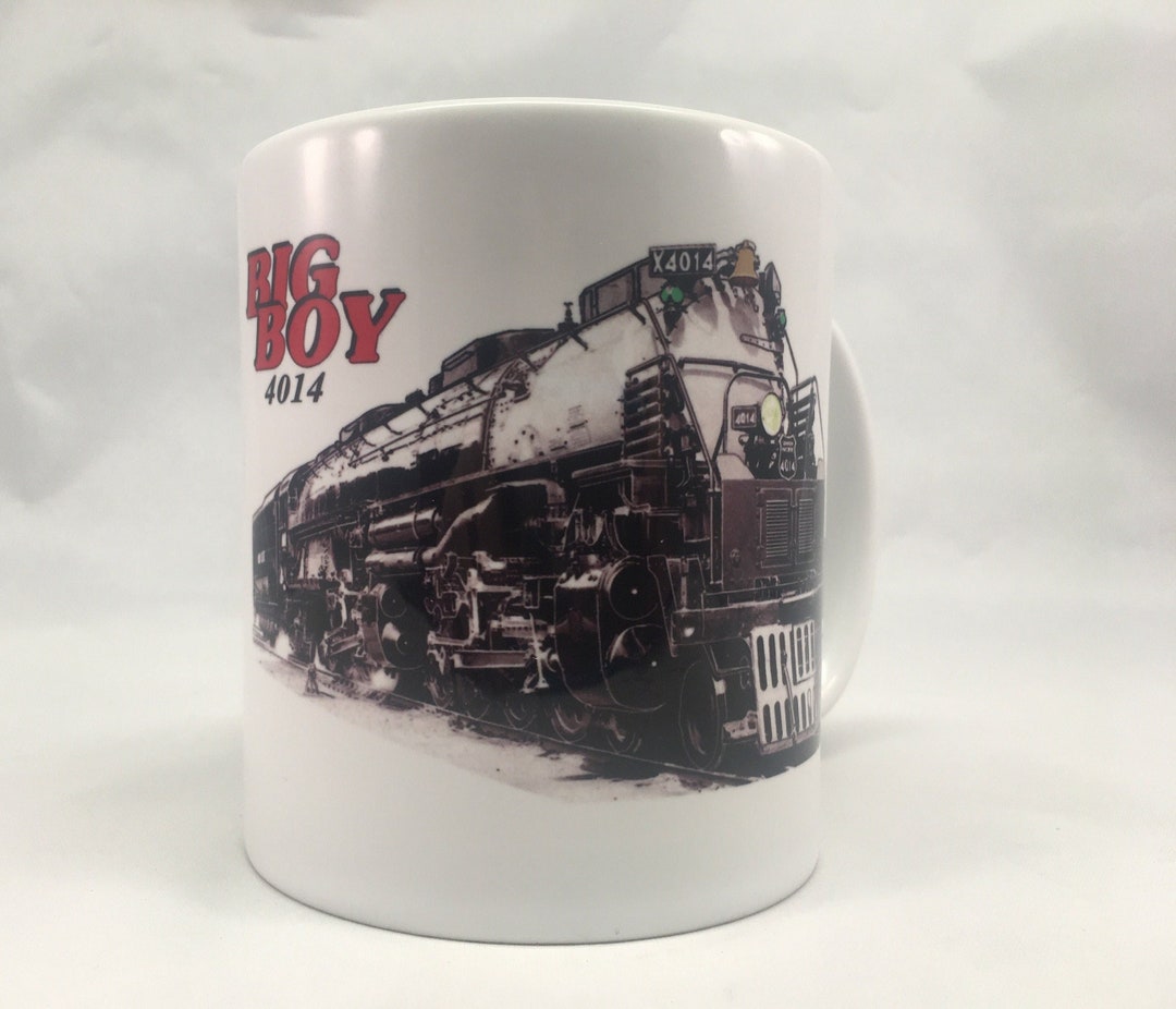 Union Pacific Railroad Coffee Mug / Big Boy 4014 / Trains & Railroad ...