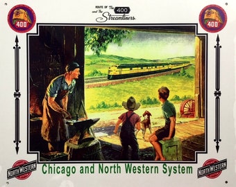 Chicago Northwestern - Etsy