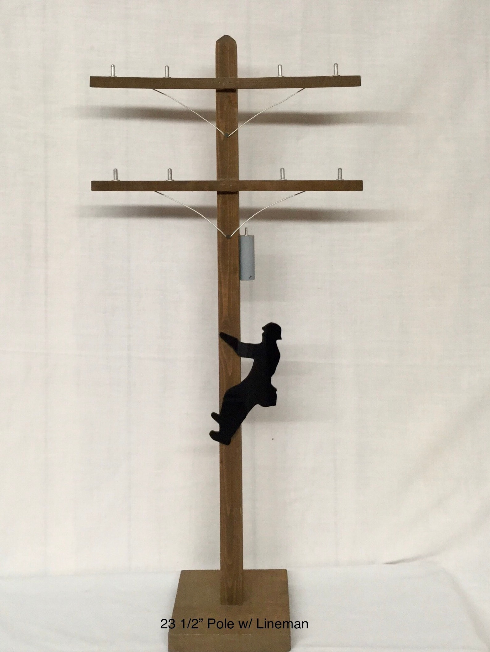 UTILITY LINEMAN POLE With Silhouette Pole Climber Choose a - Etsy