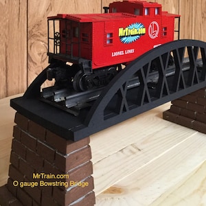 O Scale BRIDGE PIERS - Set of 2 | Miniature | Scenery | Model Railroad ...