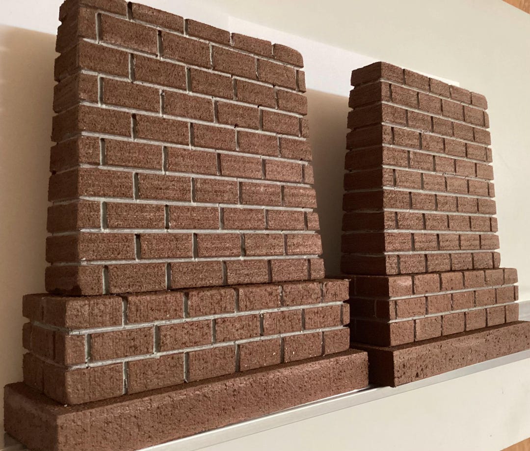 O Gauge Model Railroad Scenery: TALL Bridge Piers for O Scale Trains ...