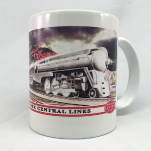 TRAIN COFFEE MUG - New York Central Railroad - Etsy
