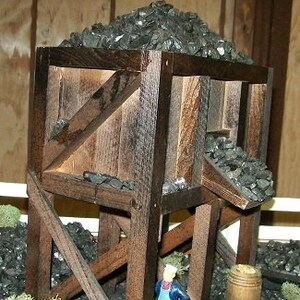 O Scale COAL BIN Train Scenery Dump Bin Model Railroad - Etsy
