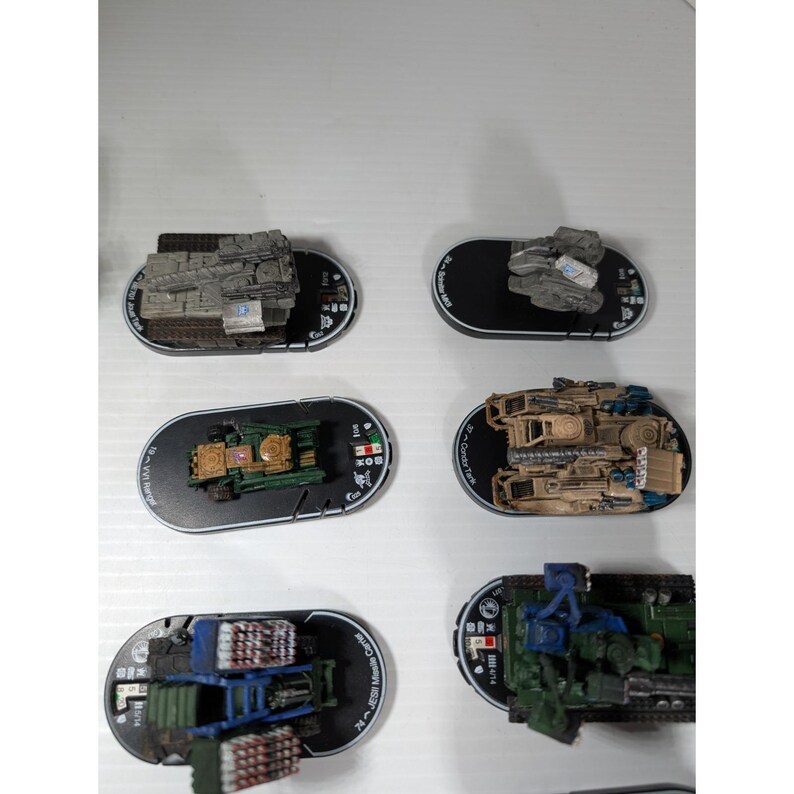 Wizkids Mech Warrior Dark Age Lot Mechwarrior Miniatures Figures ...