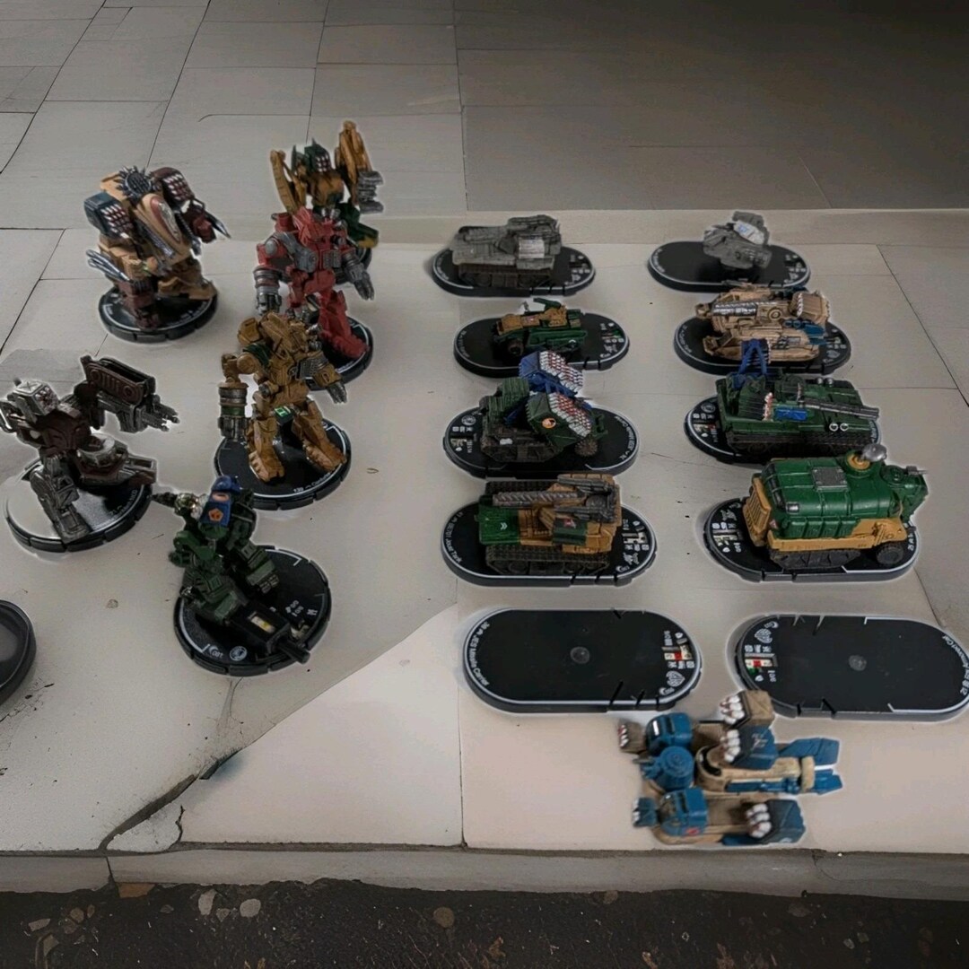 Wizkids Mech Warrior Dark Age Lot Mechwarrior Miniatures Figures ...