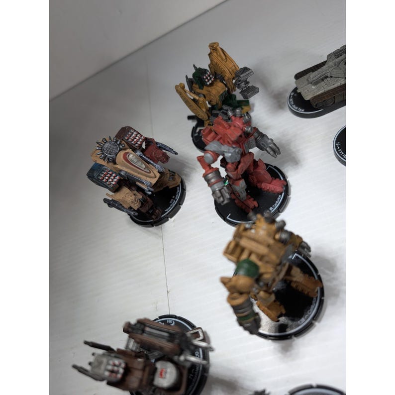 Wizkids Mech Warrior Dark Age Lot Mechwarrior Miniatures Figures ...
