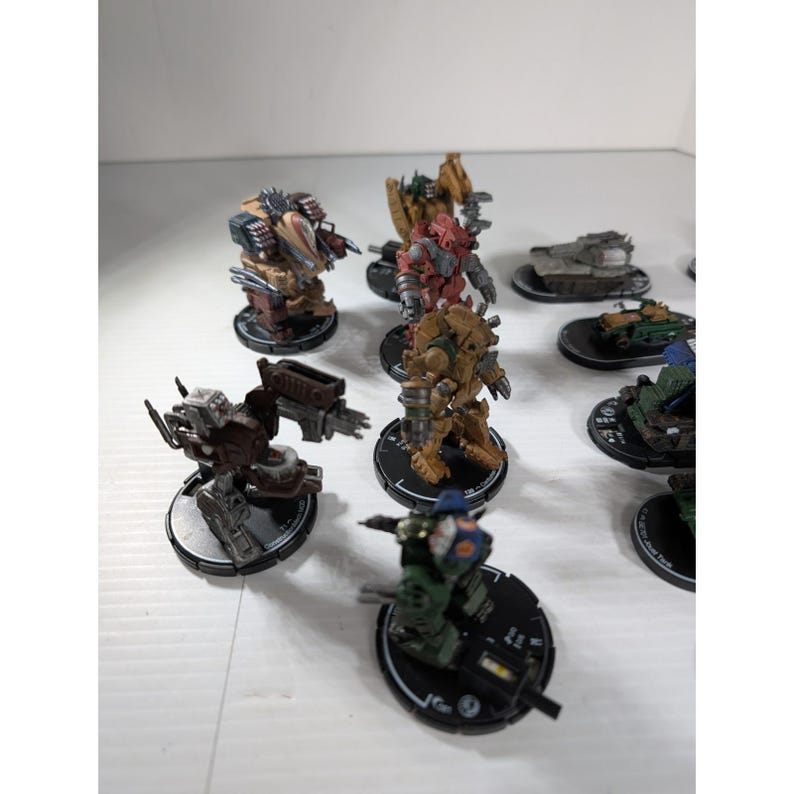 Wizkids Mech Warrior Dark Age Lot Mechwarrior Miniatures Figures ...