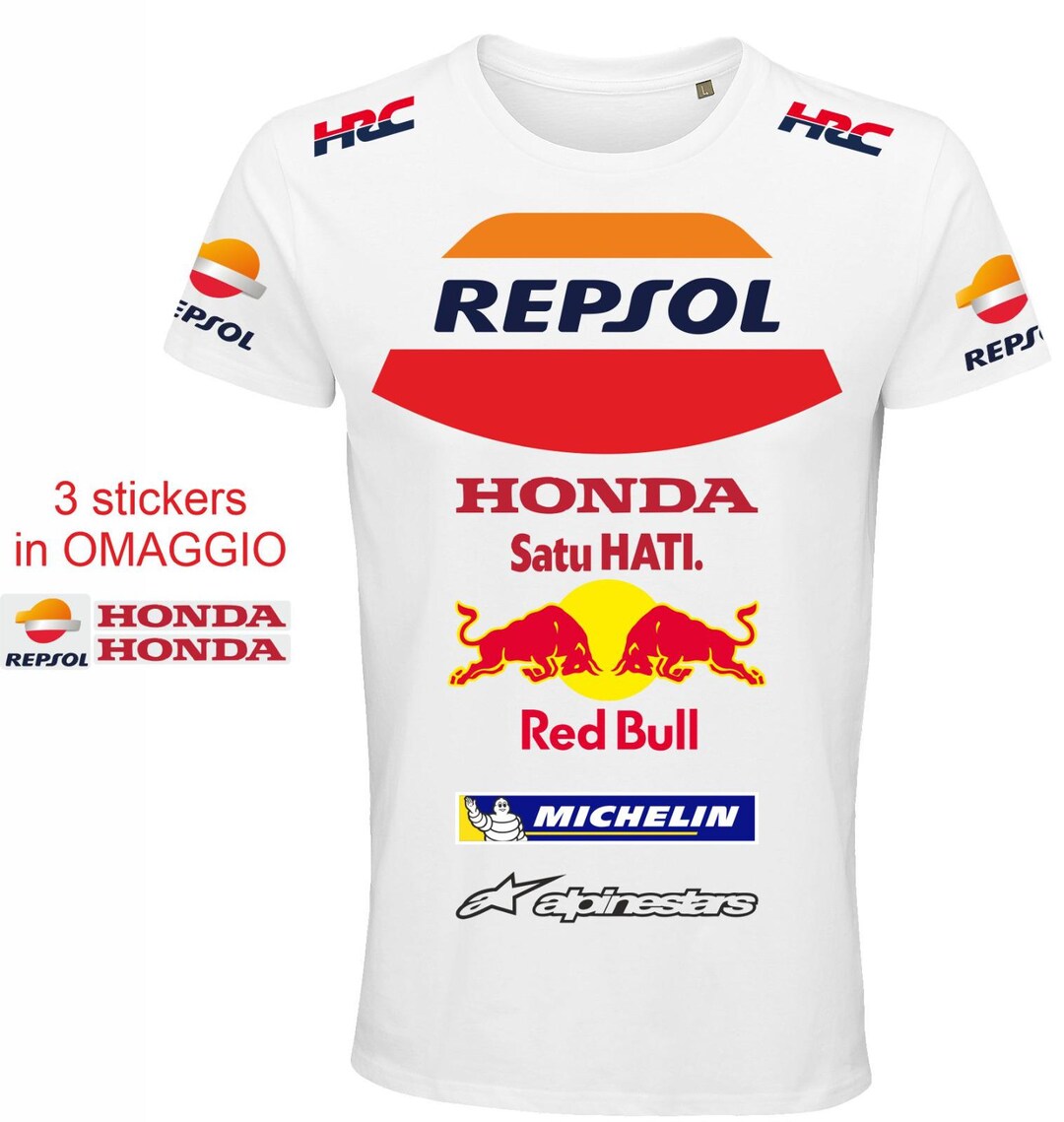 T-shirt HONDA Repsol, Moto, Corse, Motogp, RACING, Pista, 2 Ruote ...