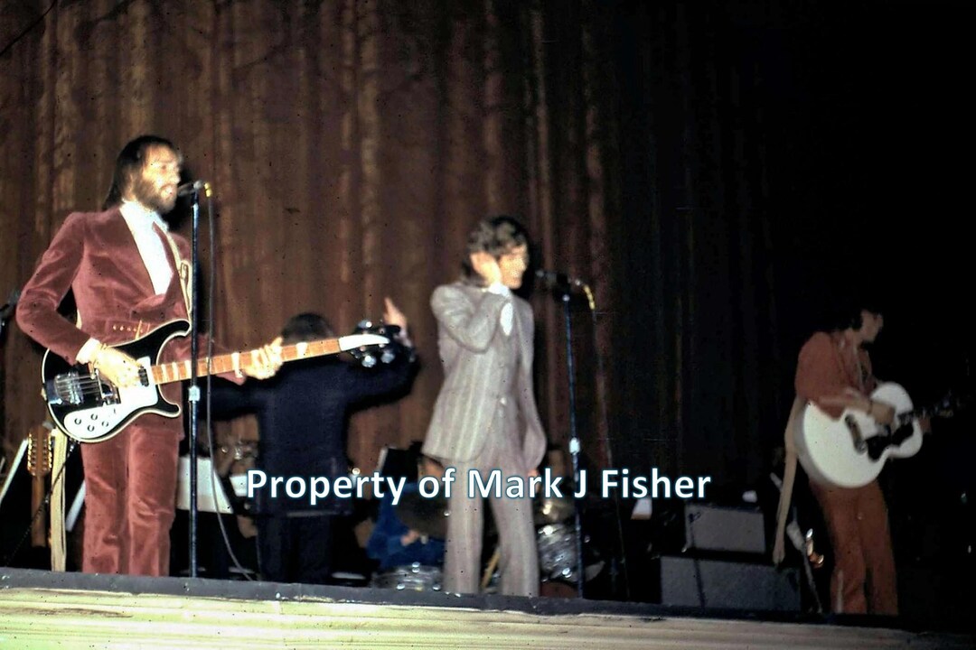 Bee Gees - Matted Photograph - Color - Etsy