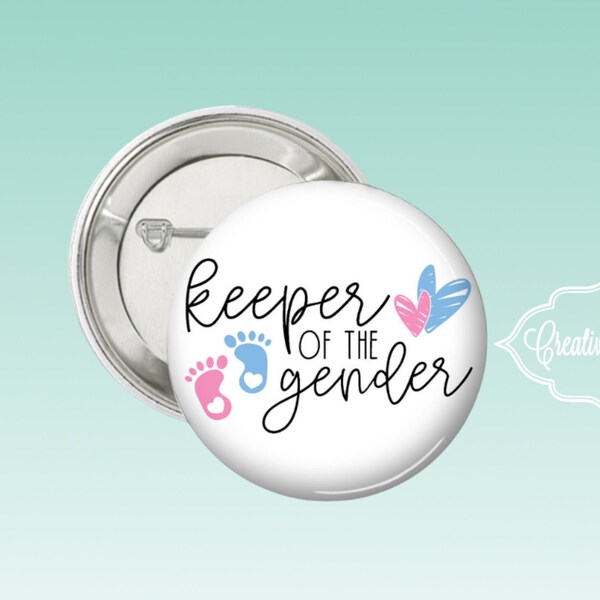 Gender Reveal Pin - Etsy