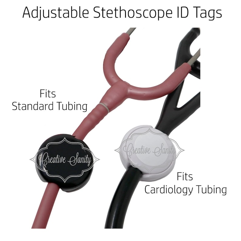 Stethoscope ID Tag Cartoon Nurse Stethoscope Tag African - Etsy