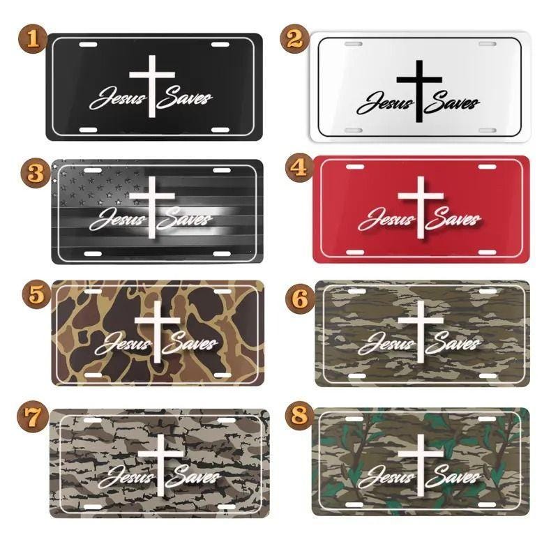 Custom Camo Car Plate - Etsy