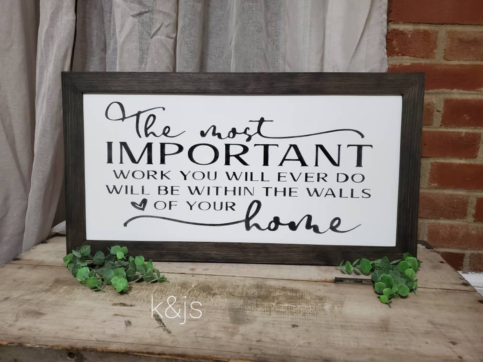 The Most Important Work You Will Ever Do Will Be Within the - Etsy