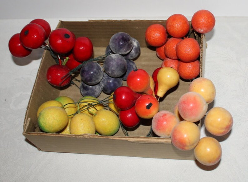 48 NOS Fruit Cherry Lemon Grape Apple Orange Peach Lee Wards - Etsy