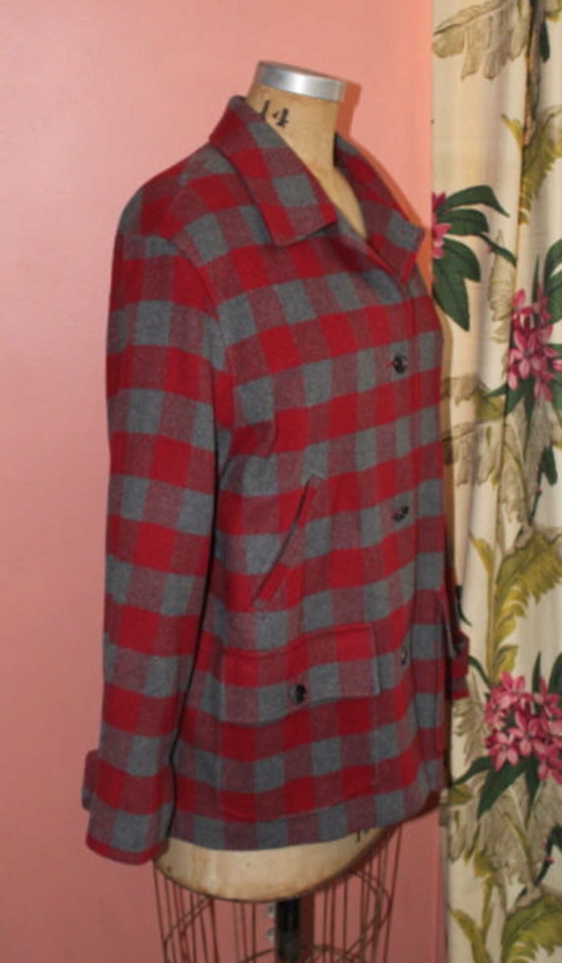 J Crew 80s Gal's Car Coat New Old Stock Perfect Hip Jacket - Etsy