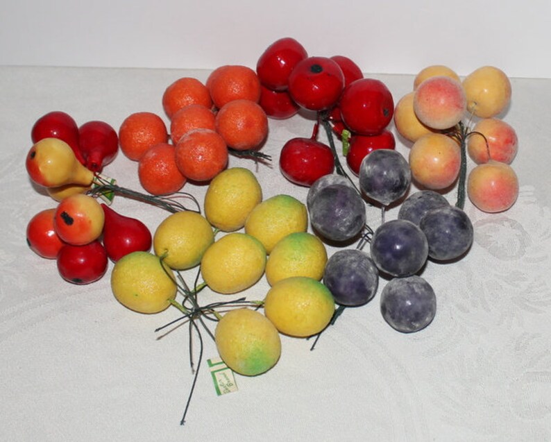 48 NOS Fruit Cherry Lemon Grape Apple Orange Peach Lee Wards - Etsy