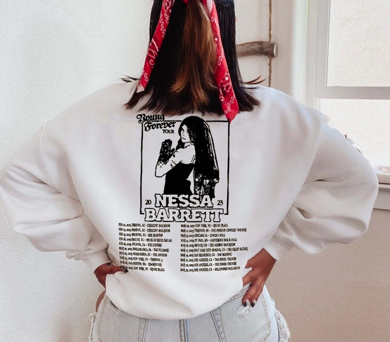 Nessa Barrett 2023 Tour Shirt Young Forever Shirt Barrett Etsy