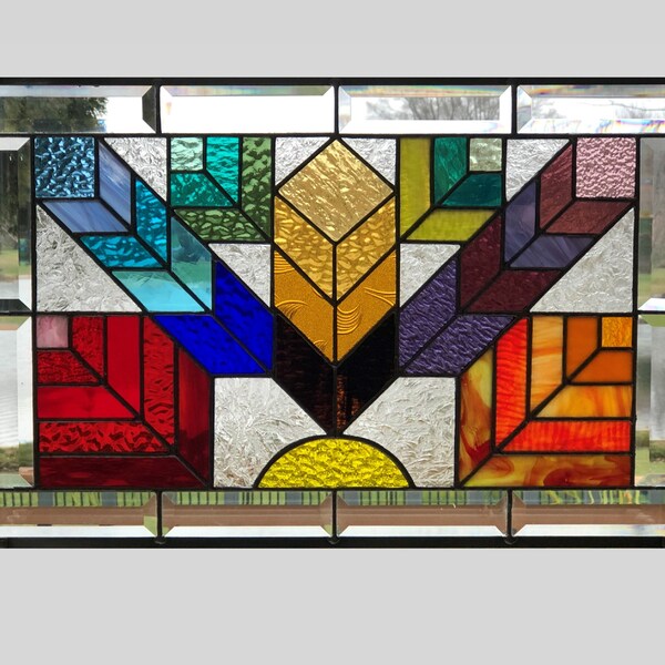 Stained Glass Mission Style - Etsy