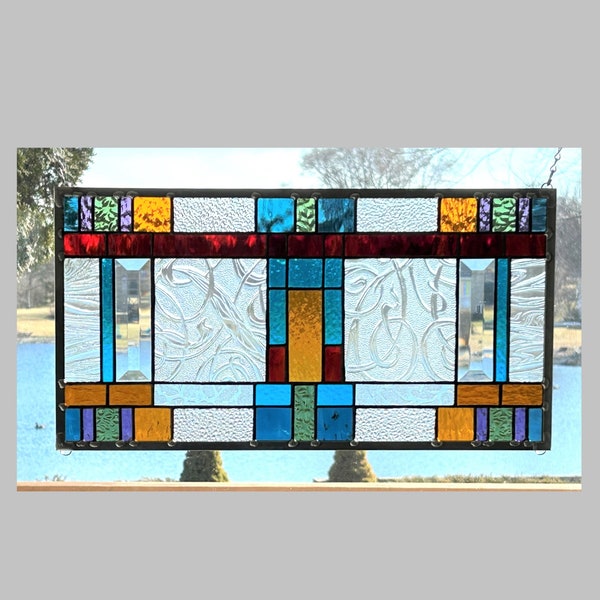 Stained Glass Transom - Etsy