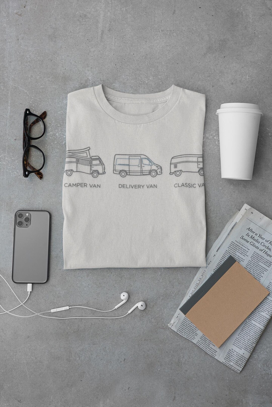 Sprinter Van Graphic Tee, Nomadic Lifestyle Apparel - Etsy