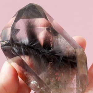 SSS Super Rare Brookite in Quartz Adjustable Ring | Rare Mineral ...