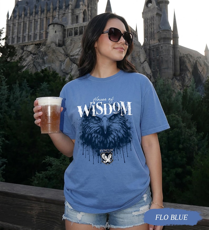Wizard House Virtues Shirt, Bravery Wisdom Loyalty Ambition Tee ...