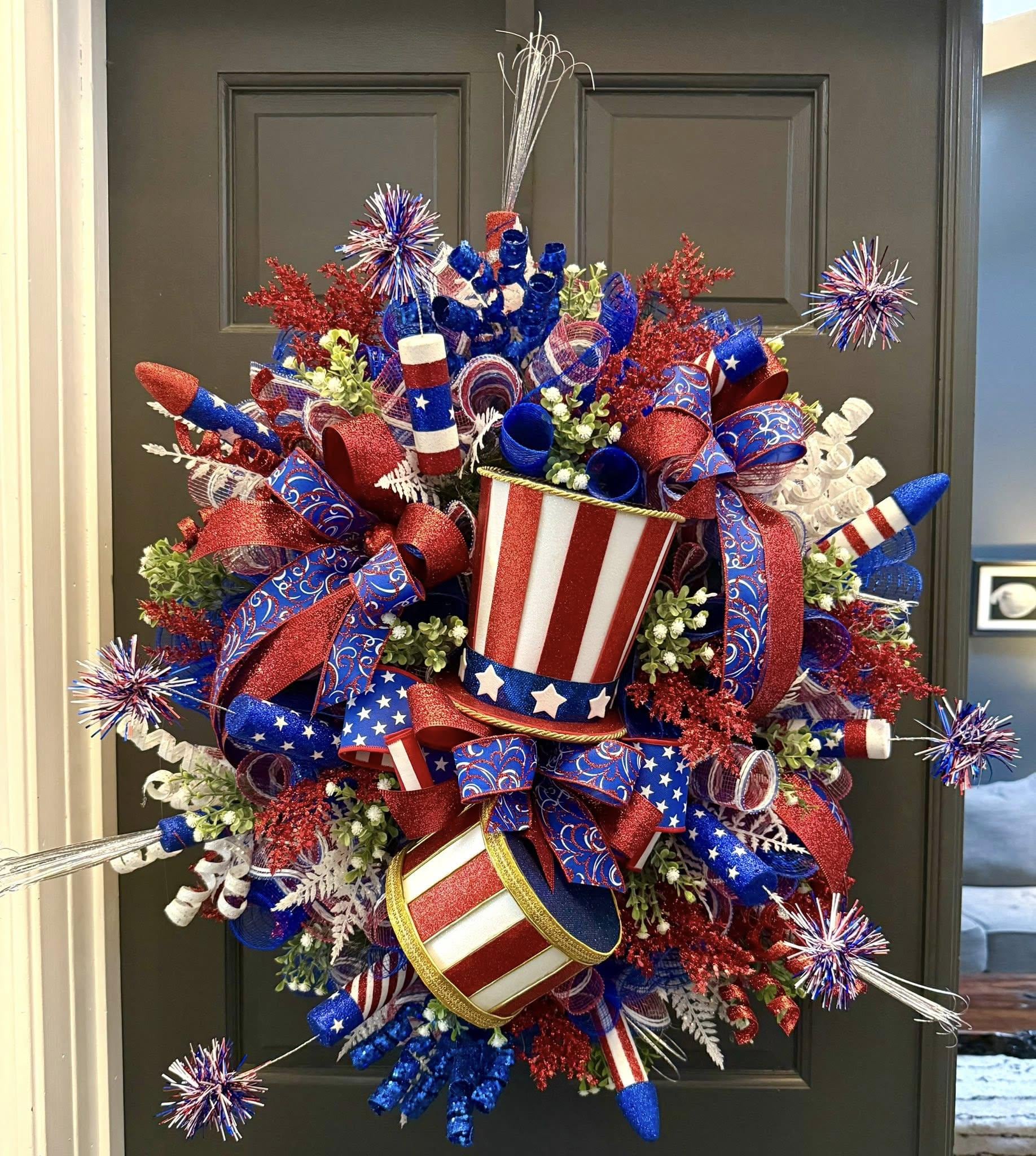Handmade Nutcracker Wreath Attachment: Drum and Hat Decor - Etsy