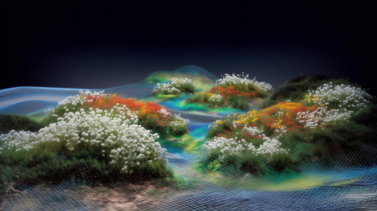 Dreamscape Digital Wallpapers – Set of 4 Ethereal Landscapes - Etsy