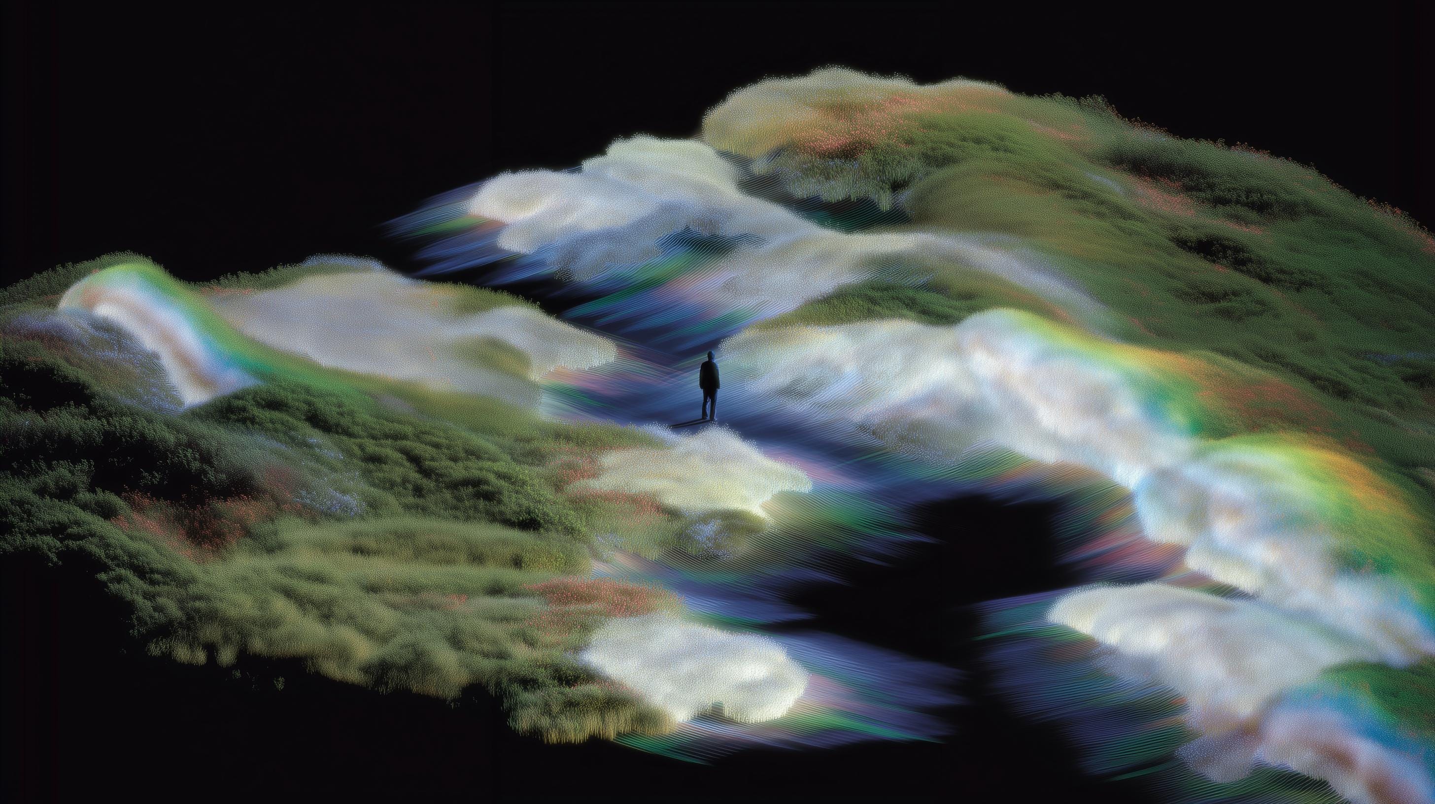 Dreamscape Digital Wallpapers – Set of 4 Ethereal Landscapes - Etsy