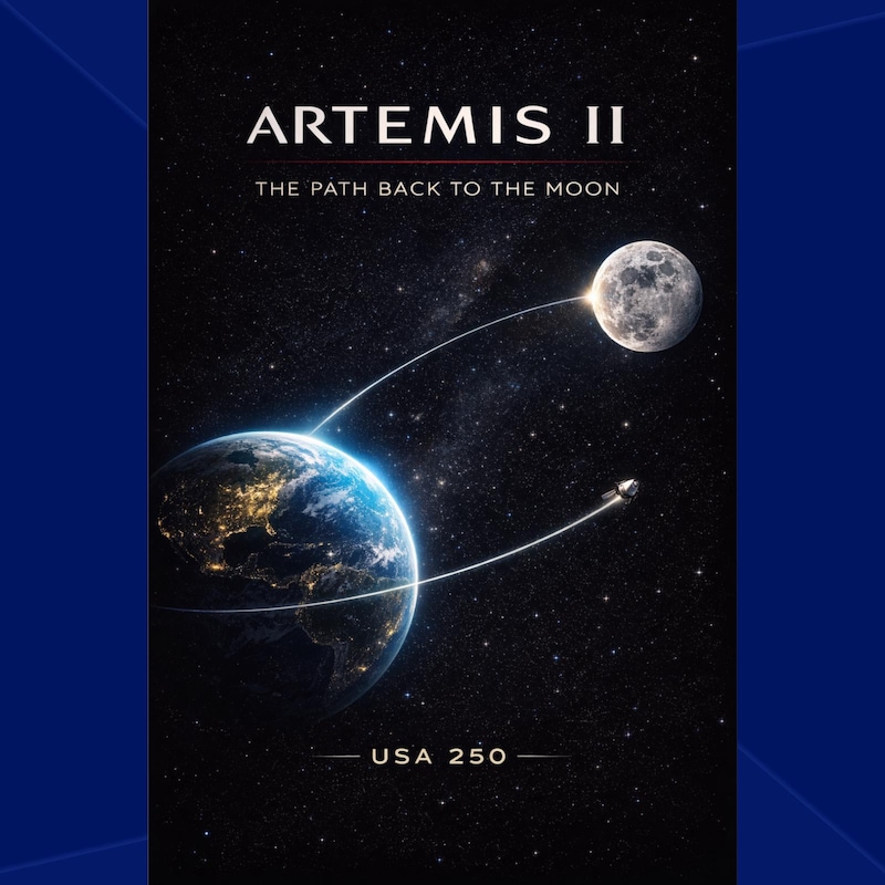 Nasa Artemis Ii Poster - Etsy