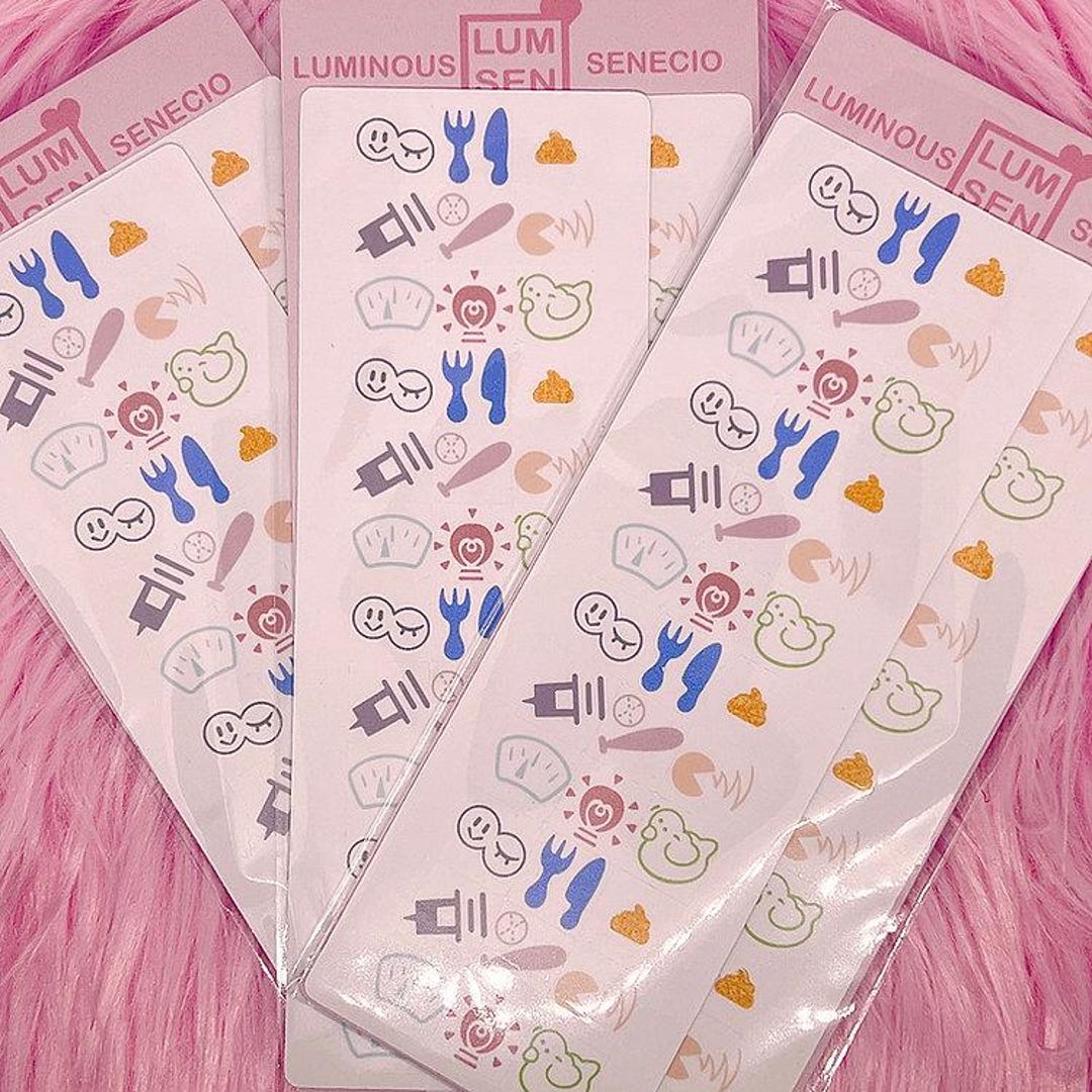 Tama Icons Washi Paper Planner Sticker Sheets - Etsy