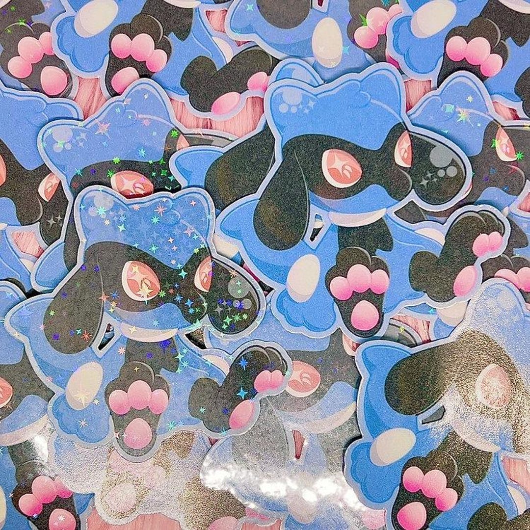 Riolu Evolution Line Fanart Stickers (2-3/4 Inch/70 Mm) - Etsy
