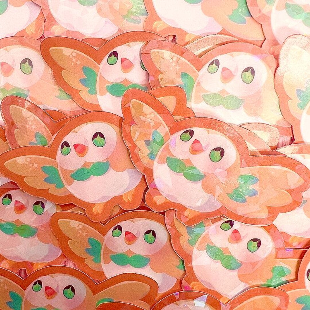 Round Owl Evolution Line Fanart Stickers (2-3/4 Inch/70 Mm) - Etsy