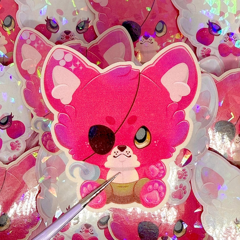 FNAF Foxy Fanart Stickers (2-3/4 Inch/70 Mm) - Etsy