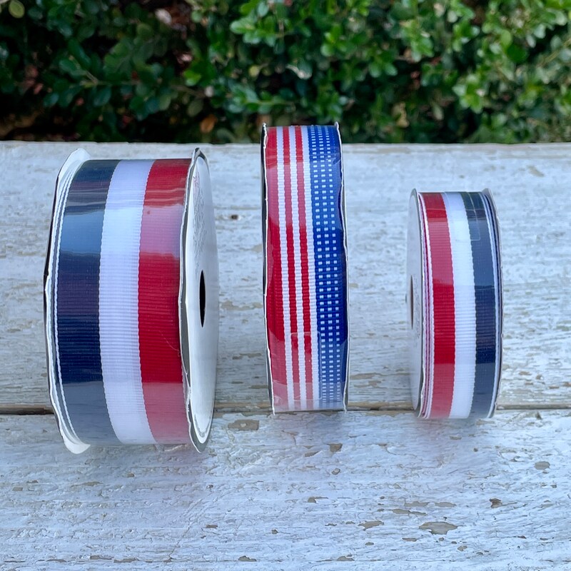 Blue White Ribbon - Etsy