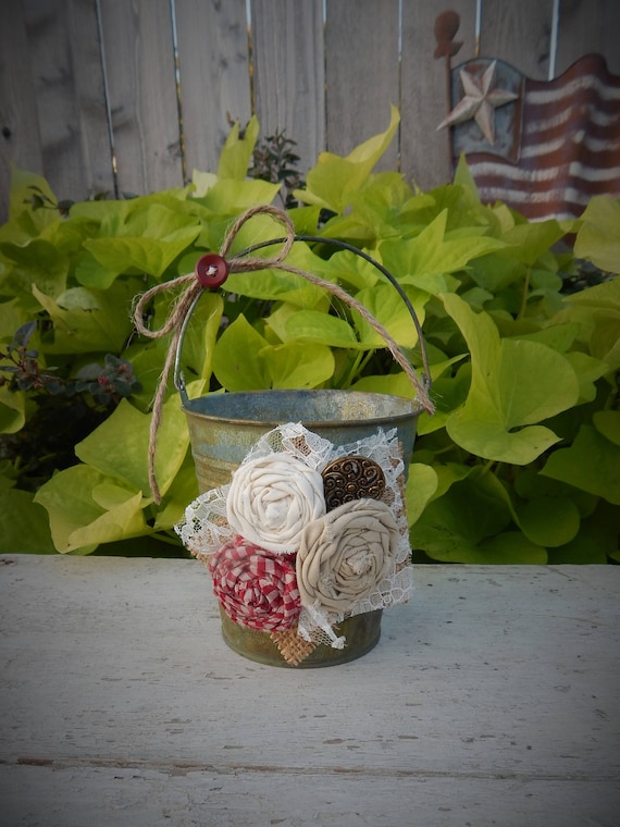 Rustic Flower Girl Bucket Rustic Wedding Flower Girl Barn - Etsy