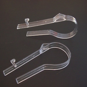 Pew Bow Clips, Pew Hangers, Pew Clips, Bow Hangers, Clear Plastic Pew ...