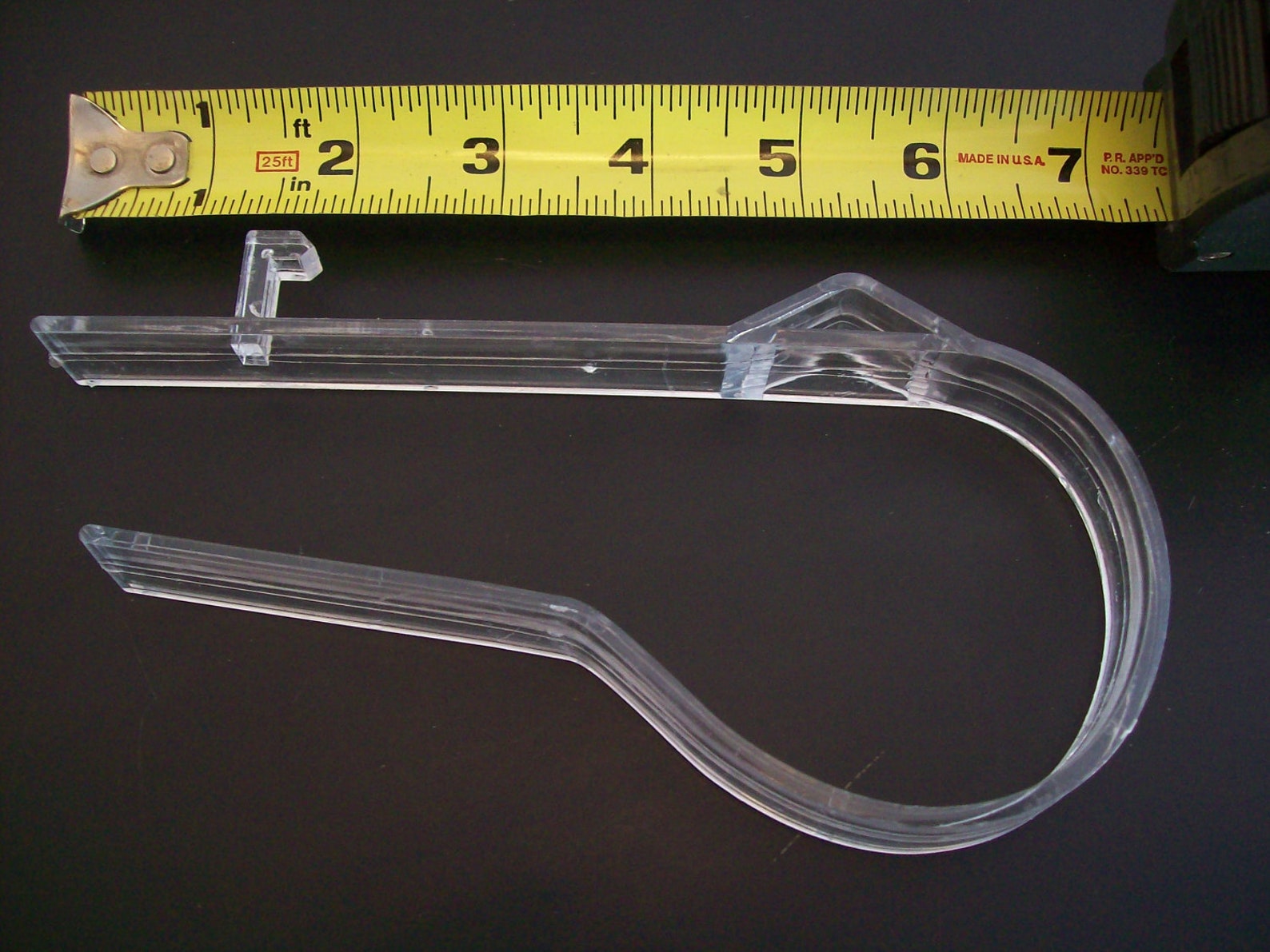 Pew Bow Clips, Pew Hangers, Pew Clips, Bow Hangers, Clear Plastic Pew ...