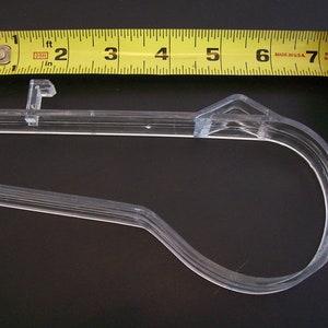 Pew Bow Clips, Pew Hangers, Pew Clips, Bow Hangers, Clear Plastic Pew ...