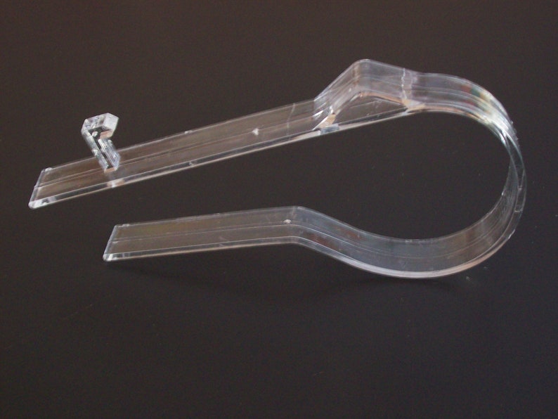 Pew Bow Clips, Pew Hangers, Pew Clips, Bow Hangers, Clear Plastic Pew ...