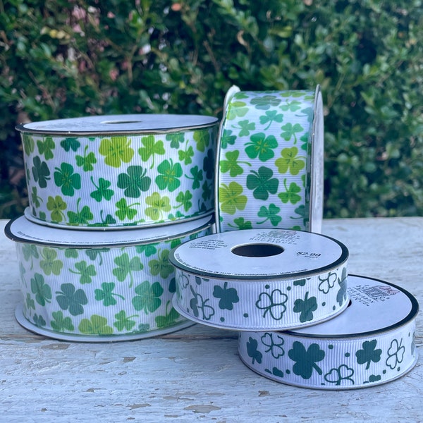 Shamrock Ribbon - Etsy