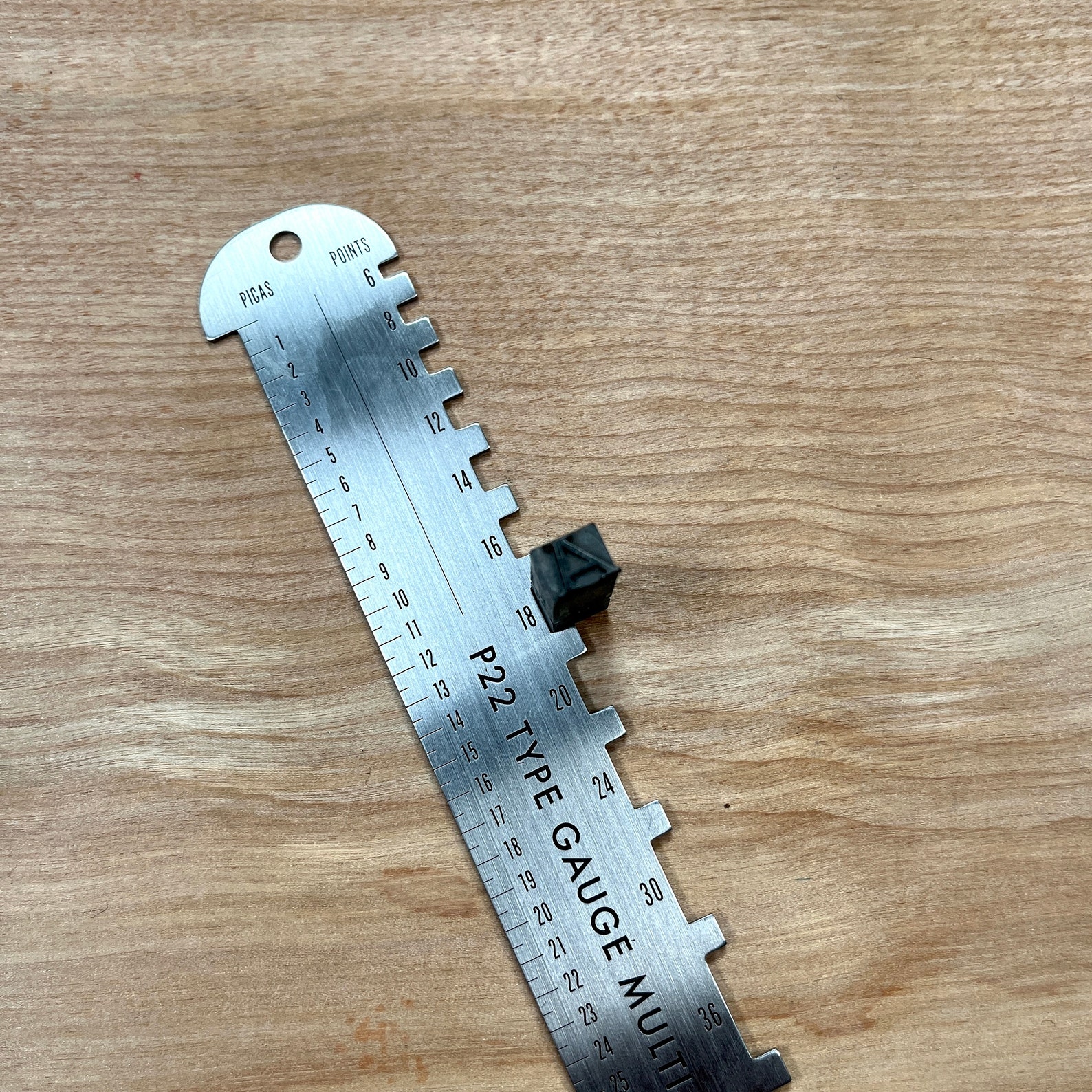 COPPERPLATE Gothic LIGHT ITALIC 18 Point Metal Lead Typeface, 1900s ...