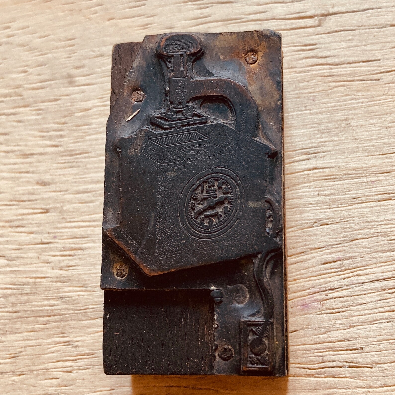 EMBOSSER Stitcher Binding Equipment Vintage Letterpress Printers Block ...