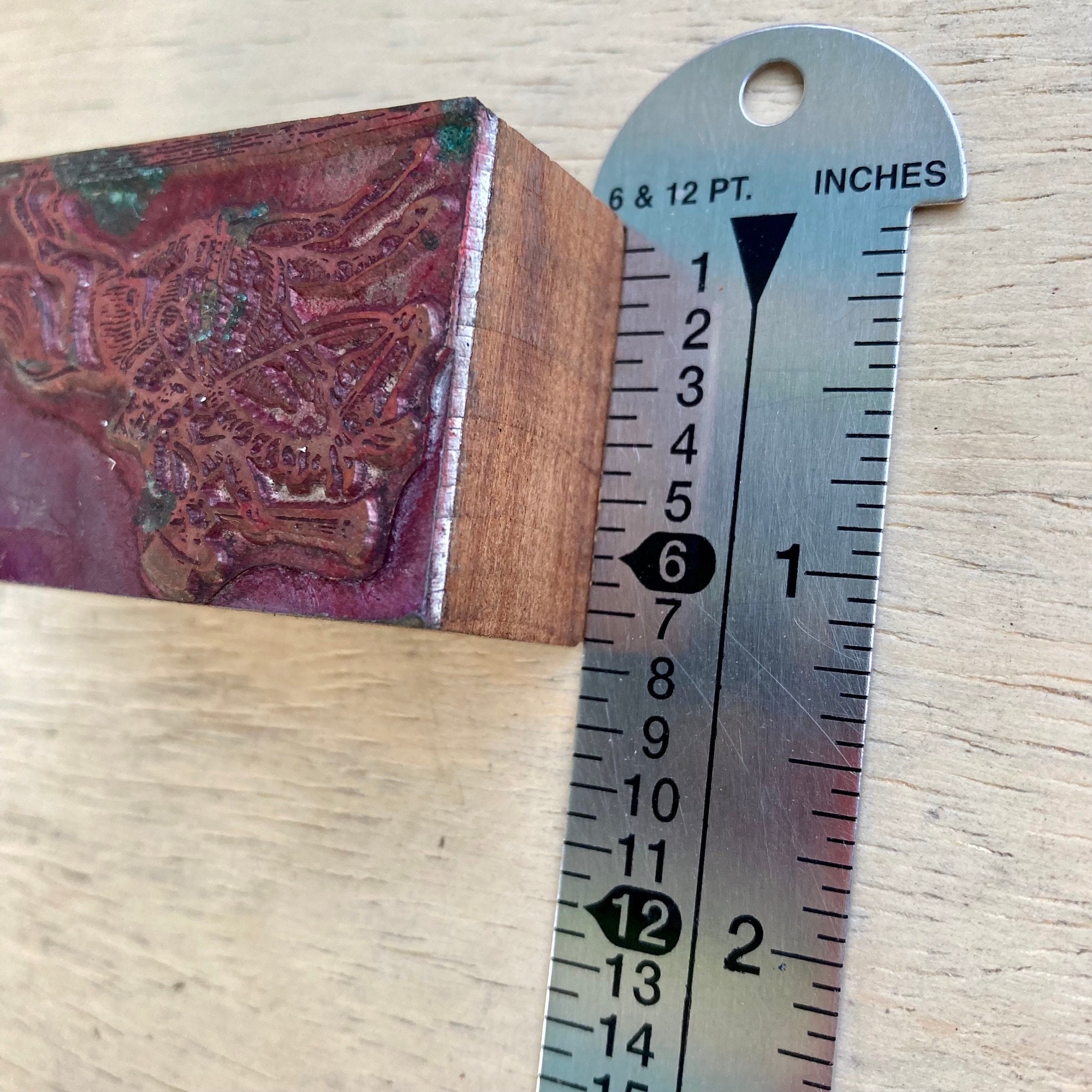 VICTORIAN BUGLER on STEED Vintage Letterpress Printers Block, Horse ...