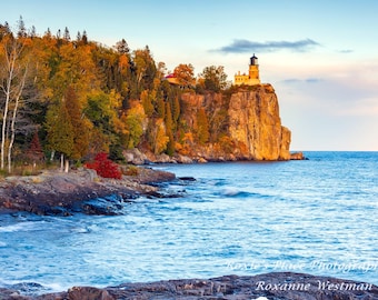 Split Rock Lighthouse Print - Etsy